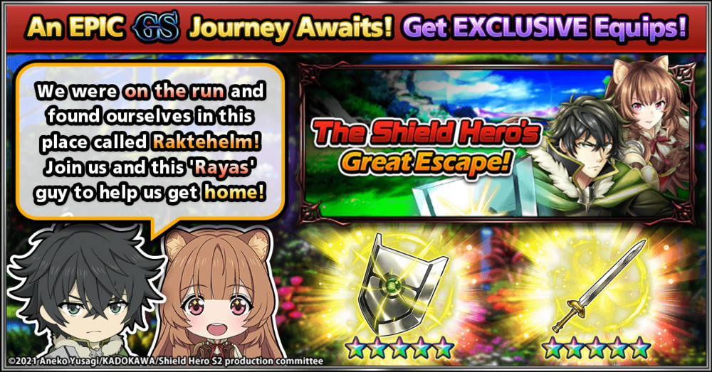 Shield Hero Powers Up in its Season 2 Collaboration with GRAND ...