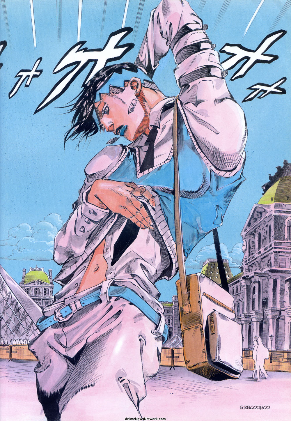 Lin Hung-yu strikes a JoJo pose reaching home via Huang Ching-Wei RBI single to left. : r/baseball