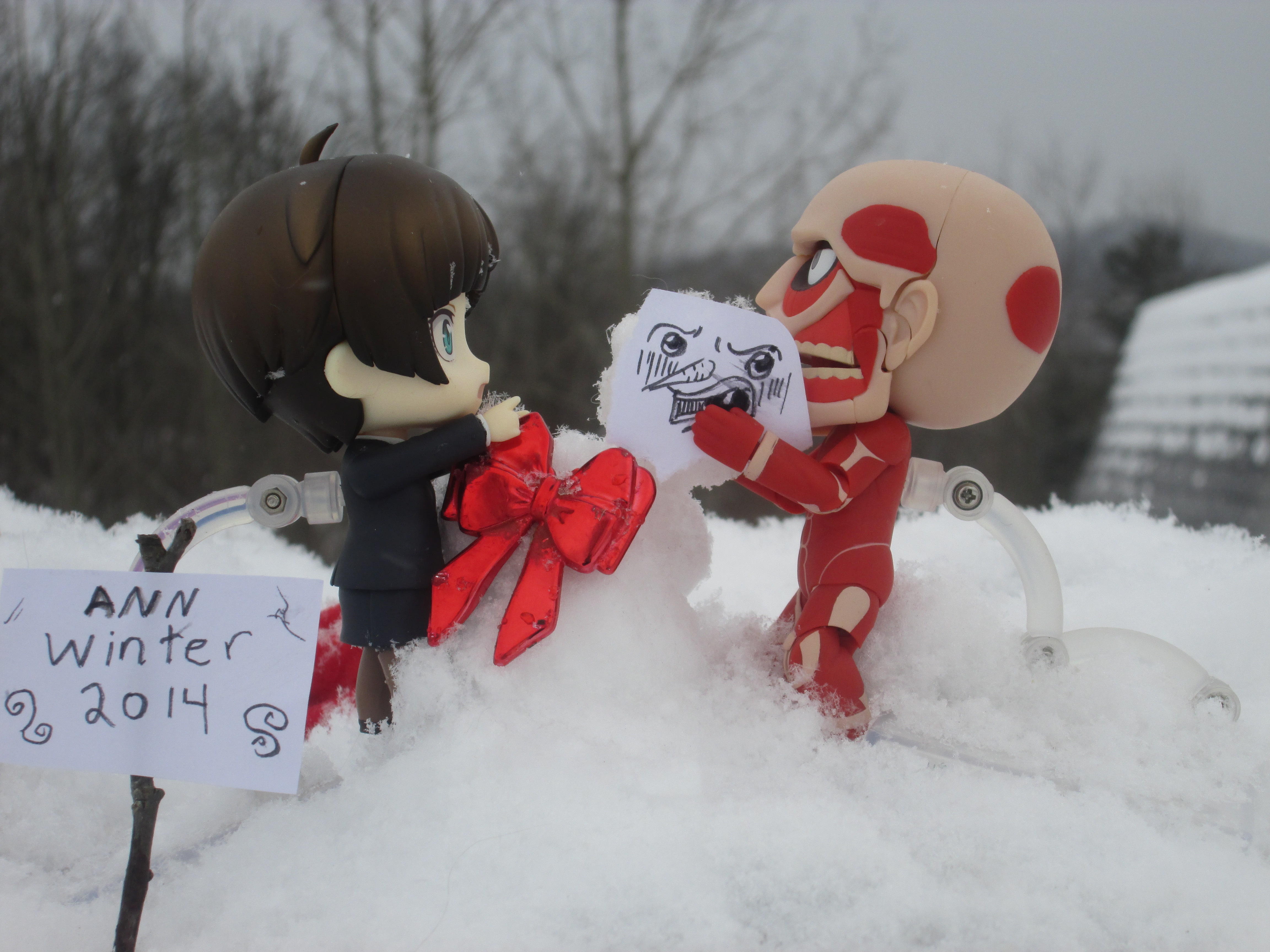 Anime Snowman And Winter Crafts Contest - Entries - Anime News Network