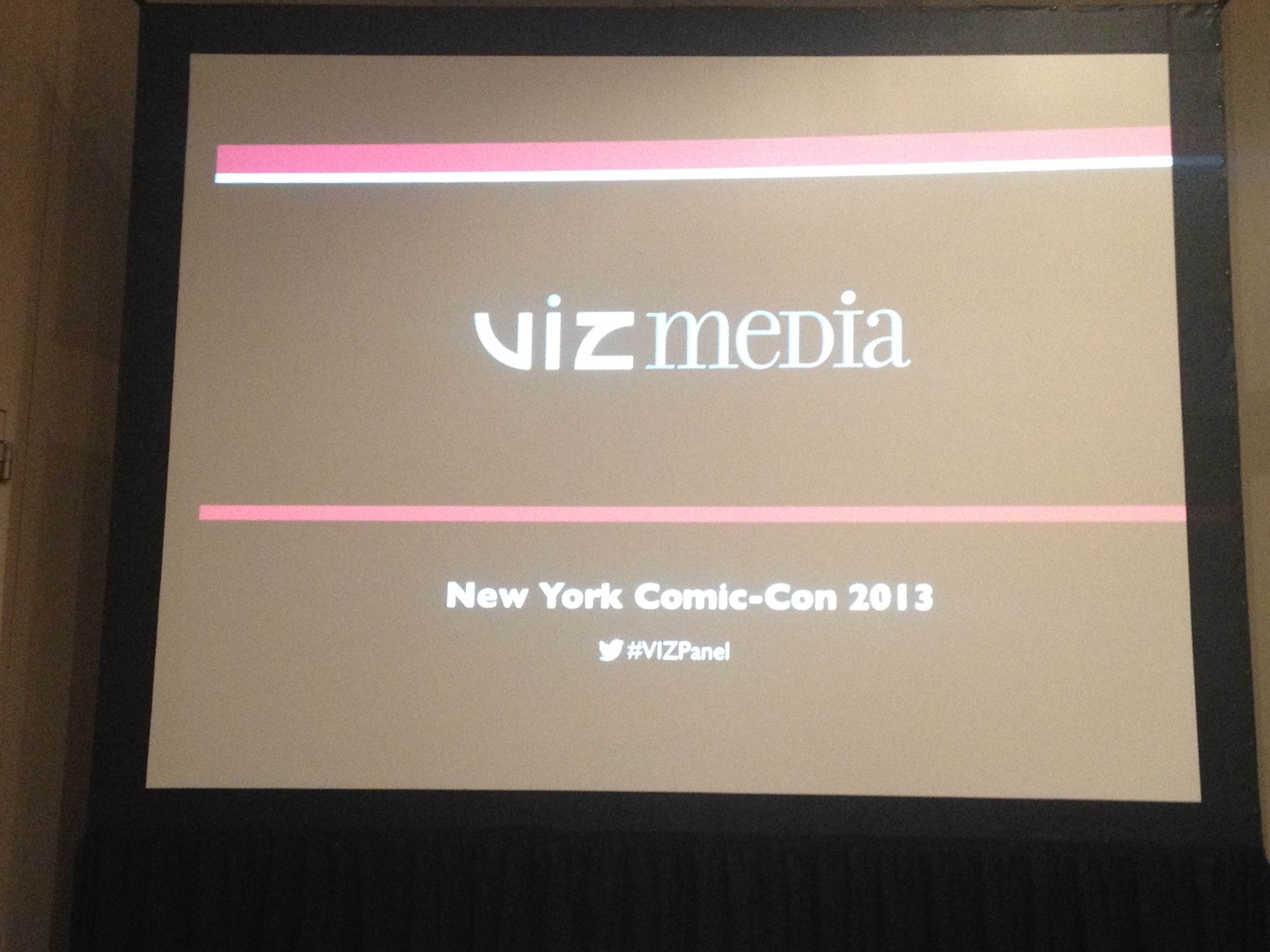 Viz Media Panel - New York Comic Con 2013 [2013-10-11] - Anime News Network