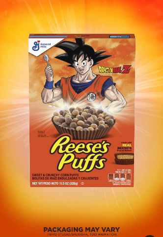 Dragon Ball Z Reese's Puffs Cereal is Now Part of a Balanced Super ...