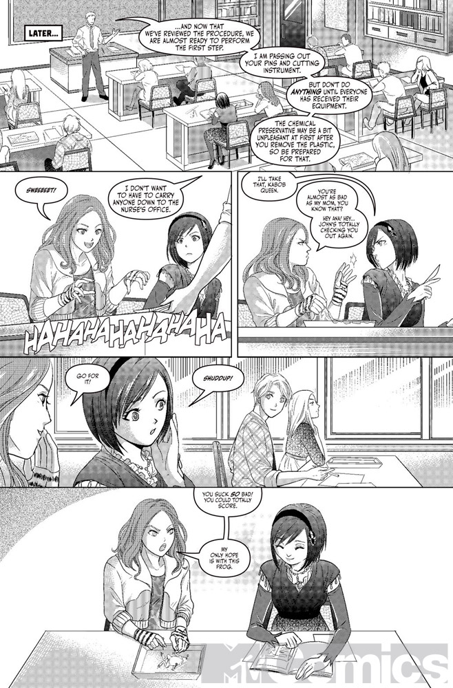 Exclusive Look at MTV's New Manga-Style Comic - Anime News Network