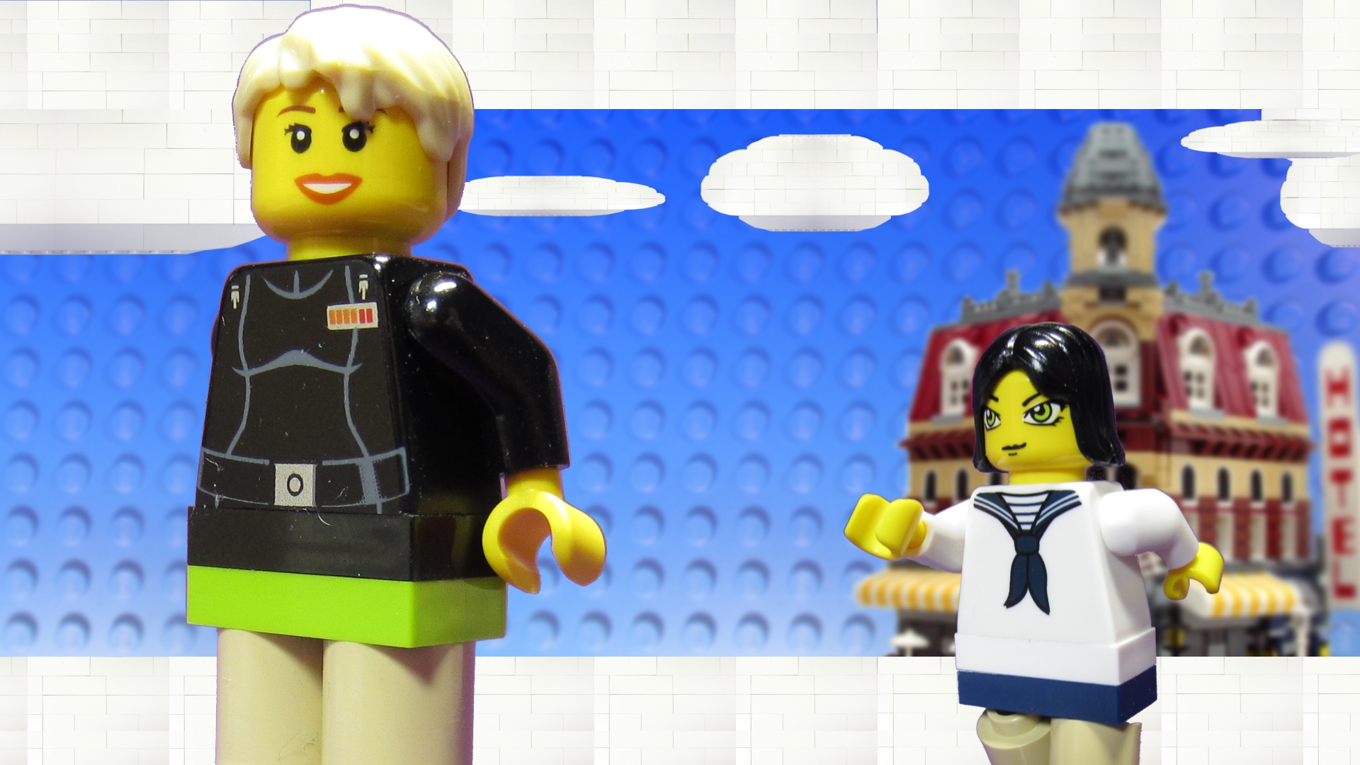 Strike Witches Opening, Ending Recreated with Legos - Interest - Anime ...