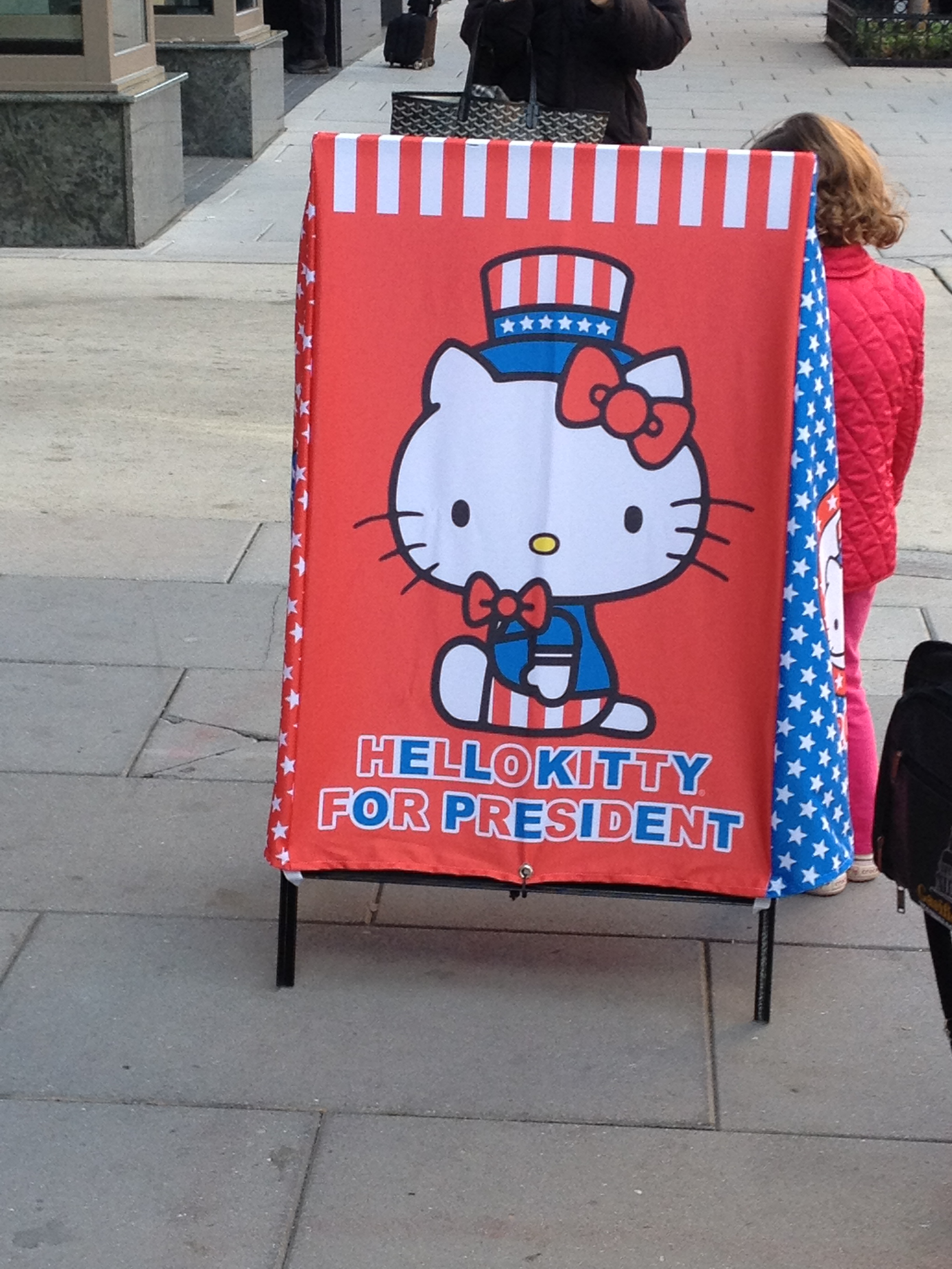Hello Kitty Presidential Campaign Headquarters Opened in D.C ...