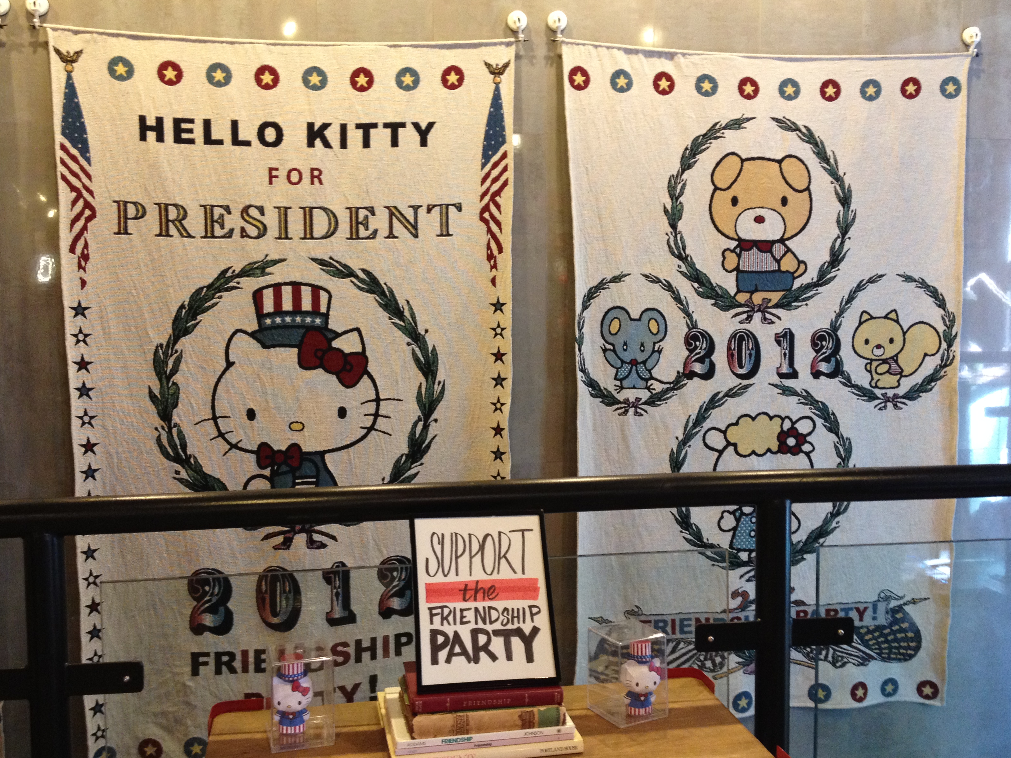 Hello Kitty Presidential Campaign Headquarters Opened in D.C ...