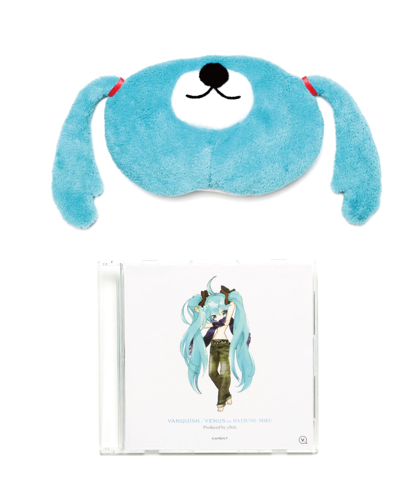 Hatsune Miku's Hair Inspires Face Mask, Hat With Mittens - Interest ...