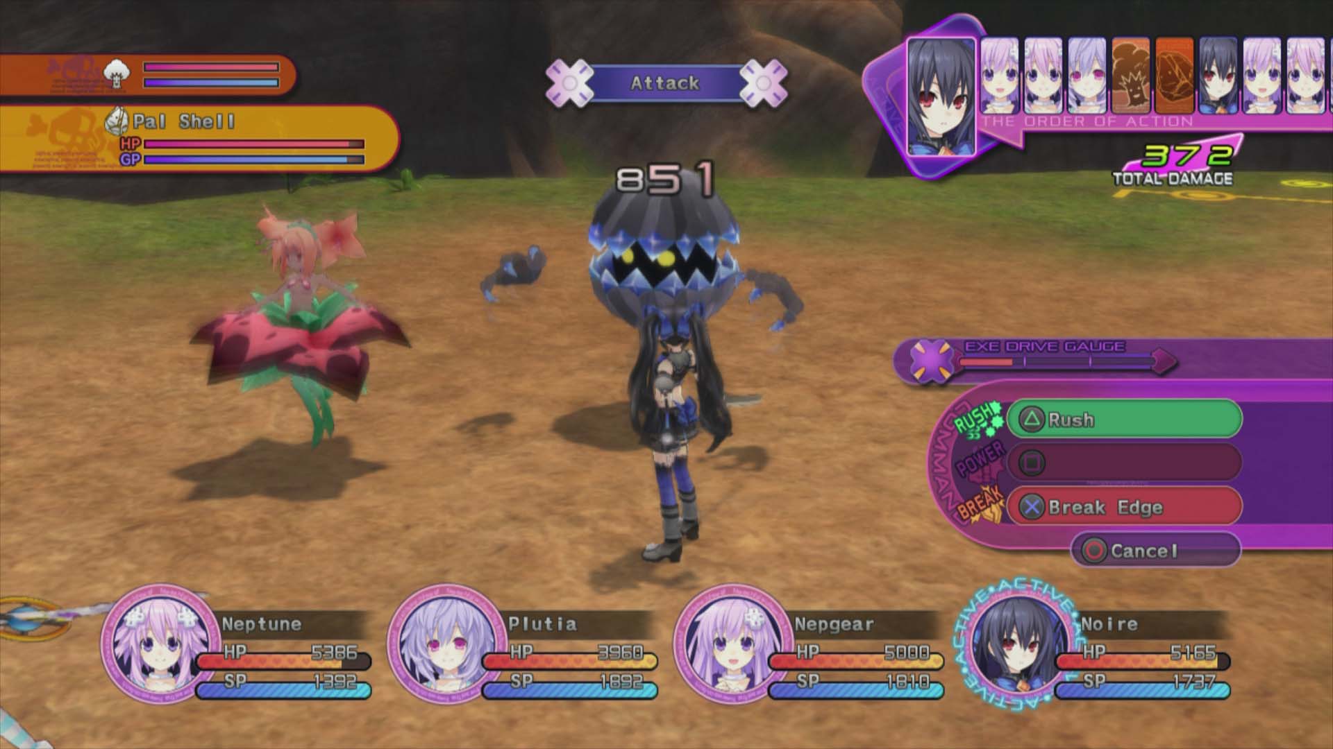 Neptunia Victory's English Dub Previewed in Gameplay Videos (Updated ...