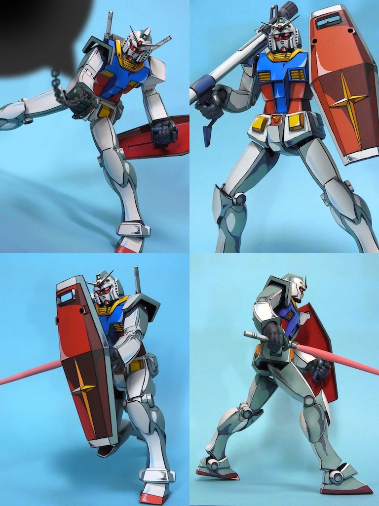 Gunpla Fan Turns Gundam Model Into A 2D Illustration - Interest - Anime ...
