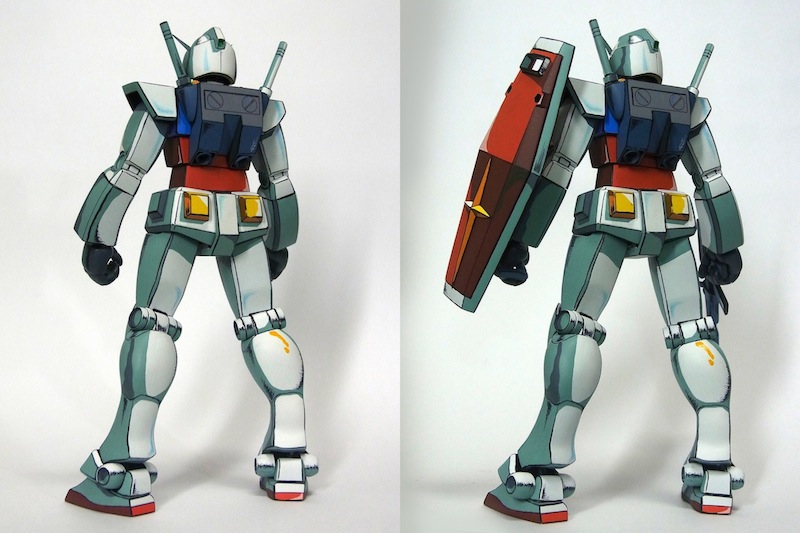 Gunpla Fan Turns Gundam Model Into A 2D Illustration - Interest - Anime ...