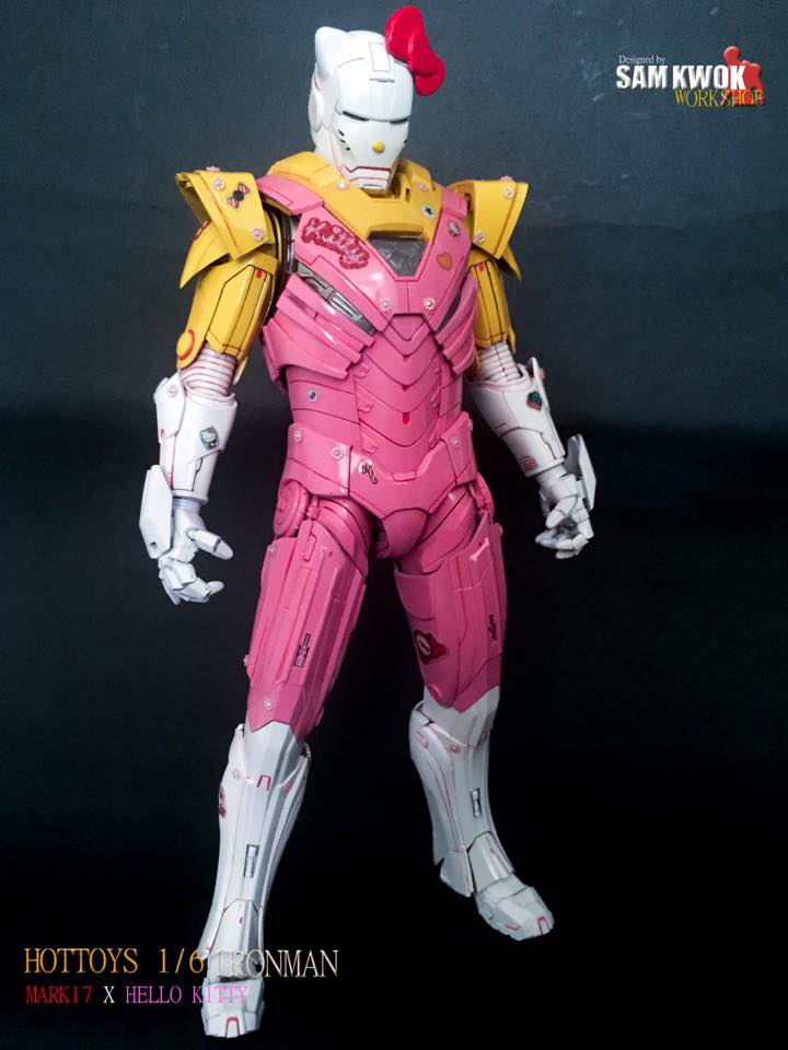 Fan Mashes Up Iron Man With Gundam, Evangelion, Hello Kitty, Optimus ...