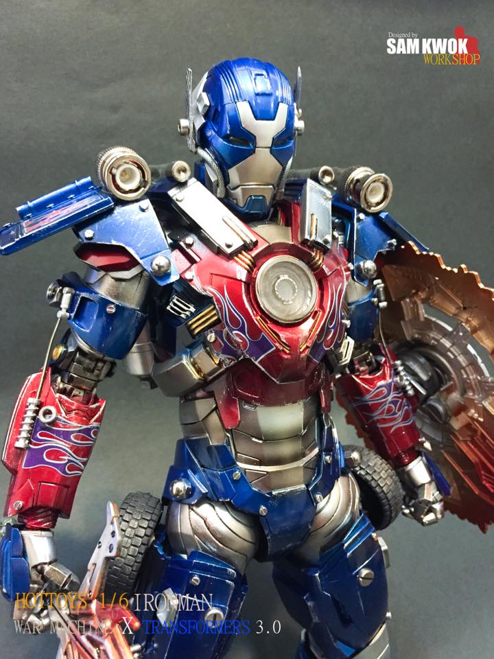 Fan Mashes Up Iron Man With Gundam, Evangelion, Hello Kitty, Optimus ...