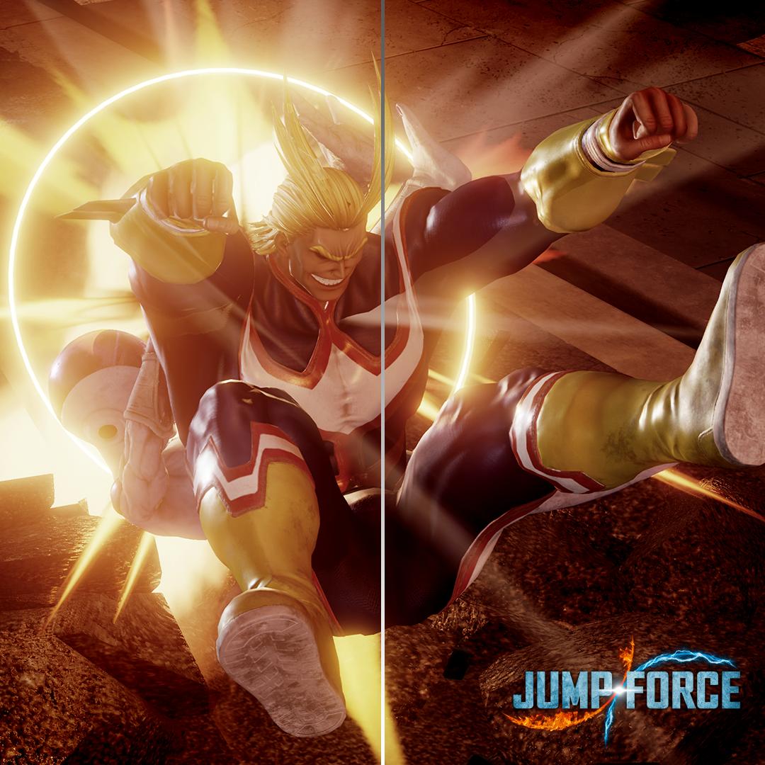 Jump Force Game Adds My Hero Academia's All Might - News - Anime News ...