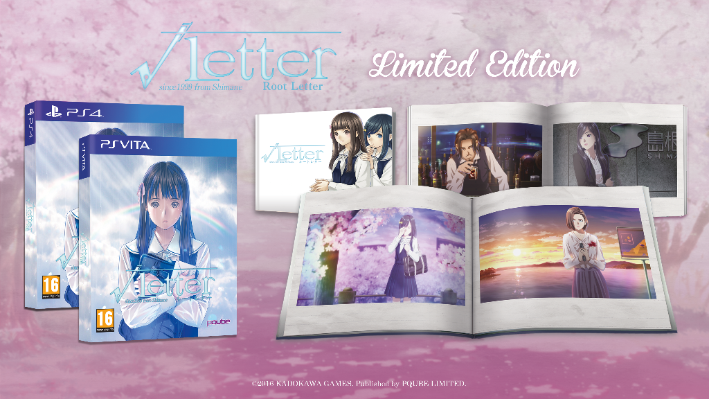 Root Letter Limited Edition and Pre-Order Bonus Announced - Anime News ...