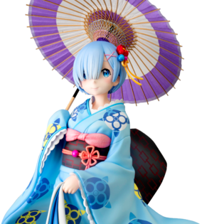 Re:Zero's Rem Gets Lovely Life-Size Kimono Figure - Interest - Anime ...