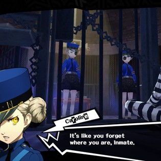 Persona 5 Game Clip Introduces Caroline, Justine - News - Anime News ...