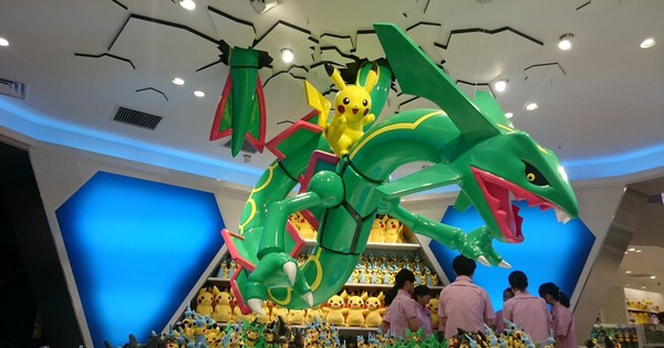 New Tokyo Skytree Pokemon Center Opens, Features Exclusive Rayquaza ...