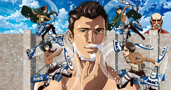 Attack on Titan's Schick Razor Campaign Unveils Videos - Interest ...