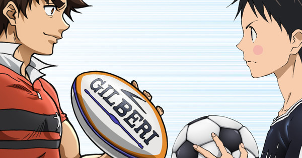New ALL OUT!! Rugby Anime Meets DAYS Soccer Anime in Crossover Art ...