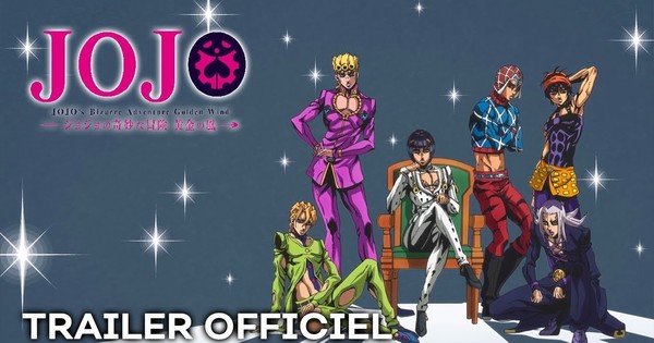 Jojos Bizarre Adventure Golden Wind En Coffret Dvd Et Blu Ray Chez