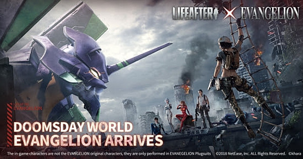 Evangelion Arrives in Doomsday World of LifeAfter Survival Game ...