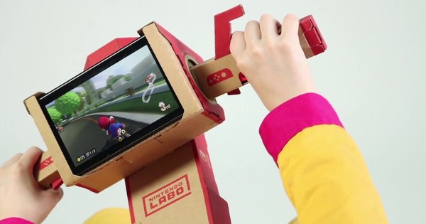 Nintendo Labo Toy-Con Motorbike Adds Mario Kart 8 Deluxe Support ...