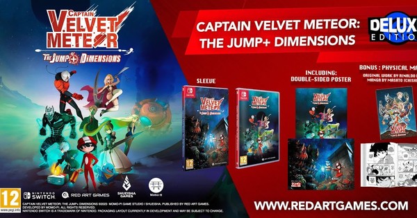Captain Velvet Meteor: The Jump+ Dimensions Crossover Switch Game Gets ...