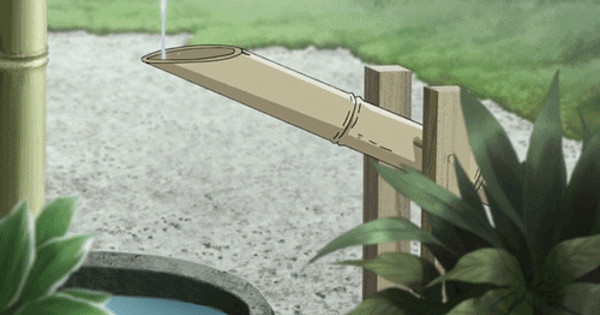 What Is That Tipping Bamboo Water Spout In Traditional Gardens ...