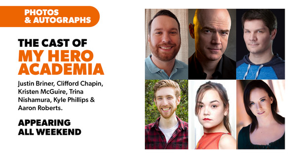 More My Hero Academia Dub Actors Confirmed for London MCM Comic Con in ...