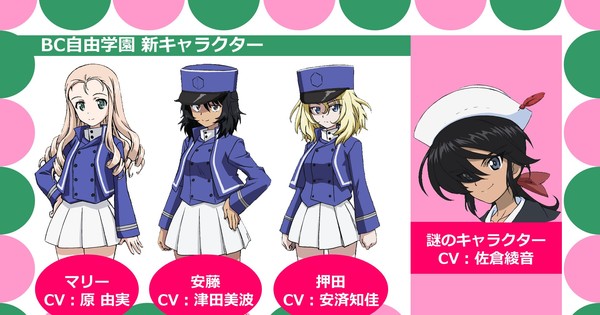 Girls & Panzer's 1st Finale Film Reveals New Characters With Cast ...