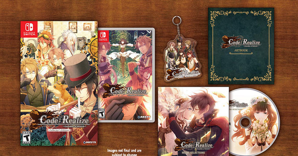 Aksys Games Announces Release Schedule for Code:Realize, Collar X ...