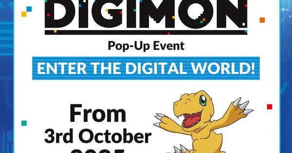 Digimon Pop-Up Stores Now Open in Camden and Birmingham - News - Anime ...