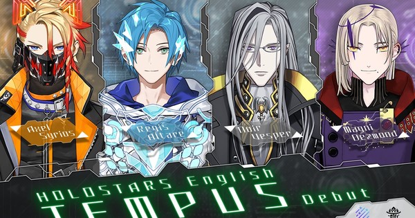 hololive's 1st English-speaking Male VTuber Group Debuts On July 22-23 ...