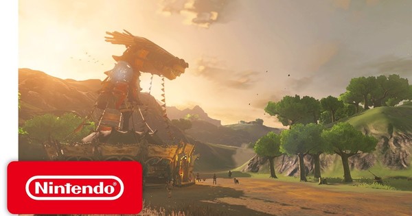 The Legend of Zelda: Breath of the Wild Trailer Shows Environments ...