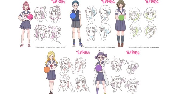 Turkey! Original Anime Reveals Cast, Bowling Story Concept - News ...