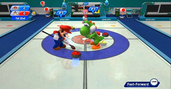 Mario Spotted at the Olympics — On the U.S. Curling Team - Interest ...