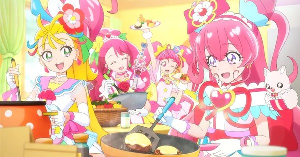 Delicious Party Precure Anime Film Opens With Short Featuring 4 Precure ...