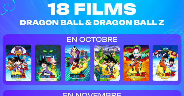 Les 18 films Dragon Ball et Dragon Ball Z arrivent sur ADN - Actualités ...