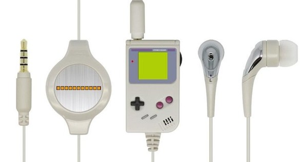 Nostalgic Earphones Feature Classic Gameboy - Interest - Anime News Network