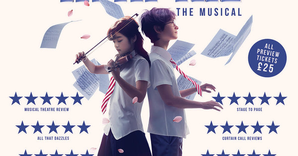 Your Lie in April Stage Musical Will Have 12-Week Run in London's West ...
