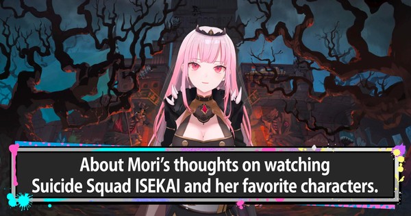VTuber Mori Calliope Shares Her Favorite Suicide Squad Isekai ...
