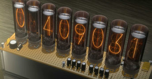 Get Steins;Gate's Divergence Meter as a Nixie Tube Clock - Interest ...