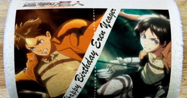 Attack on Titan's Eren Gets Birthday Roll Cakes - Interest - Anime News ...