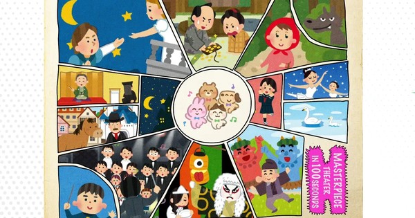 Free-to-Use Art Library Irasutoya Inspires TV Anime Recreating Classics ...