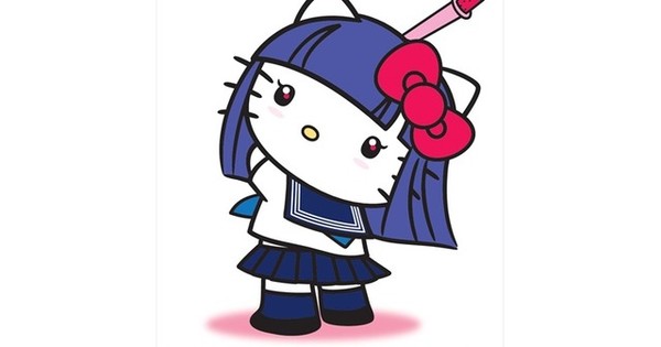 Hello Kitty Arms Herself in Sailor Suit and Machine Gun Collaboration ...