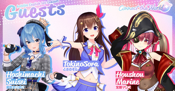 Japanese hololive Members Also Join hololive English's 1st Concert ...