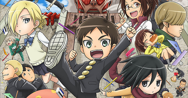 Attack on Titan: Junior High Anime's 2nd Video Details Comedy Premise ...