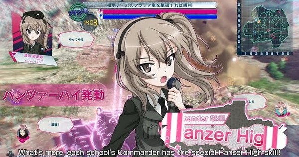 Girls und Panzer Dream Tank Match Game's Video Shows Jatkosota High ...