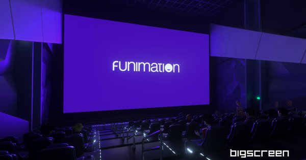 Funimation Streams Anime, Live-Action Films With Bigscreen VR Service ...