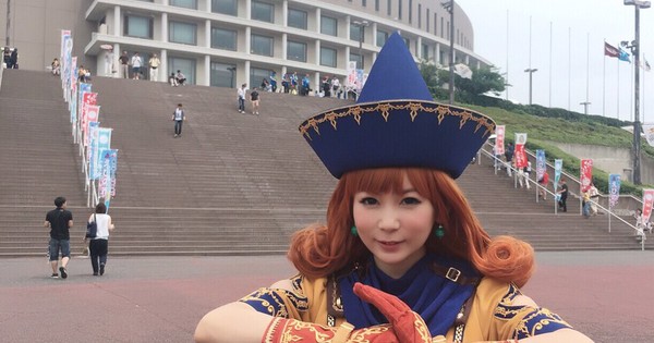 Shokotan Throws First Pitch in Dragon Quest Cosplay, Advertises ...