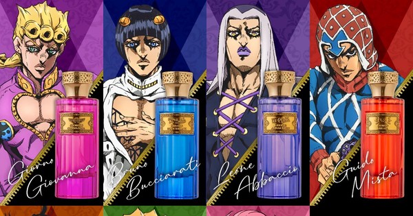 Jojo's Bizarre Adventure: Golden Wind Manga Inspires New Perfume Line ...